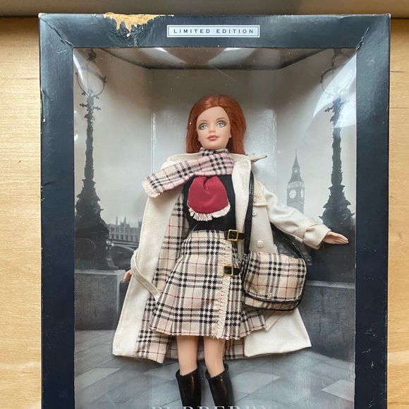 Burberry | Toys | Burberry Barbie Limited Edition 200 Mattel Vintage ...